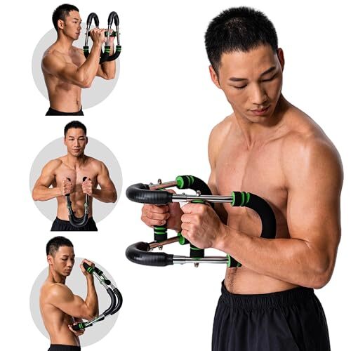 U-Shape Twister Arm Exerciser. Adjustable Chest Expander. Biceps ...