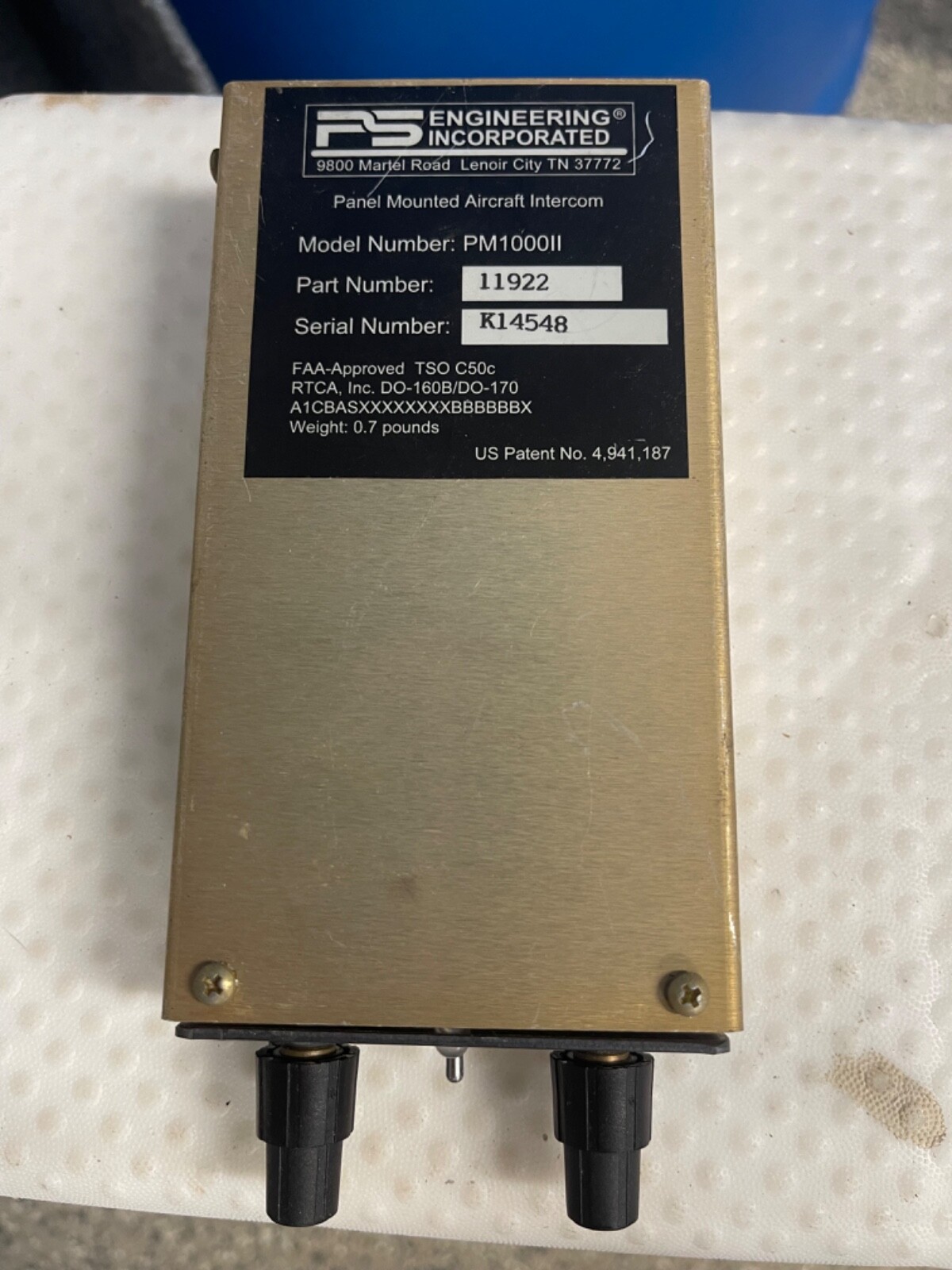 PS+Engineering+Pm1000+II+Panel+Mount+Intercom+11922+Core for sale ...