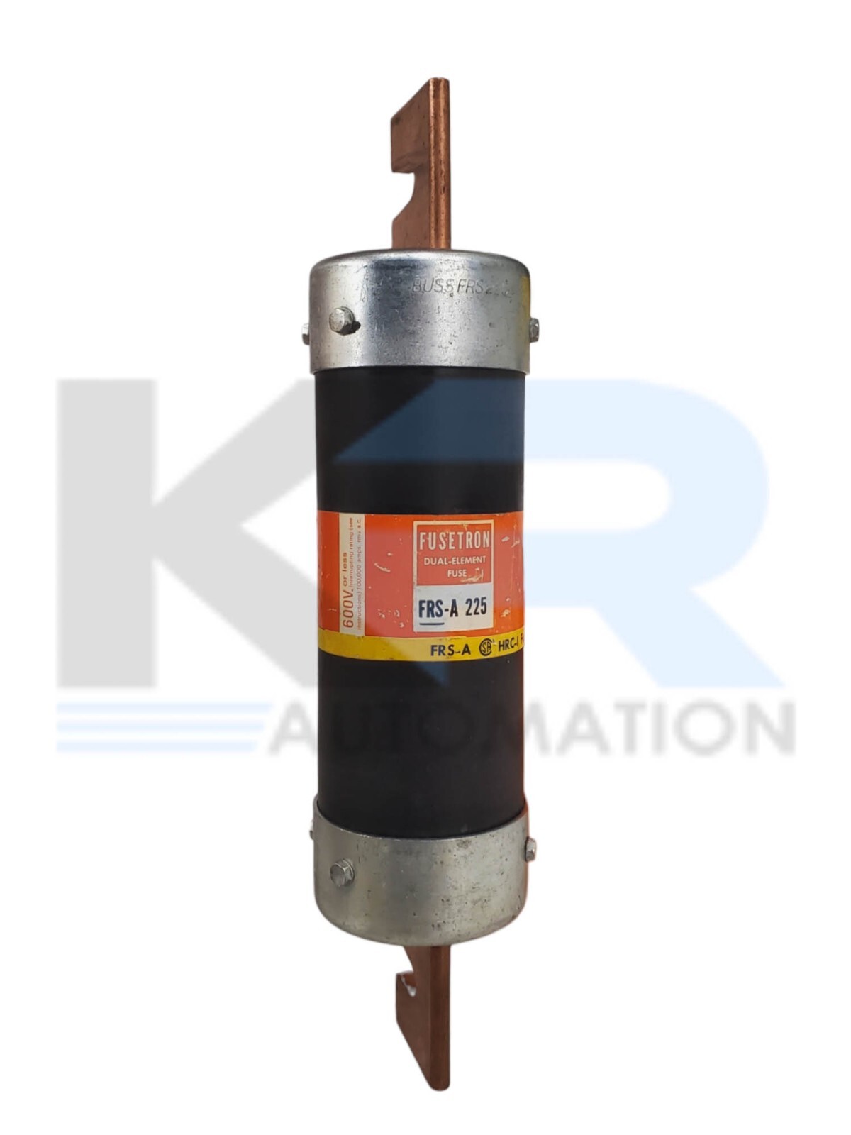 Bussman FRS-A 225 Fusetron Dual Element Time Delay Fuse 225A 600VAC HRC ...