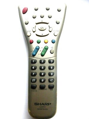 SHARP TV FERNBEDIENUNG GA387WJSA LC20B4E LC22SV2E LC26GA5E LC26LP55E LC32GA3E Luke mi | eBay