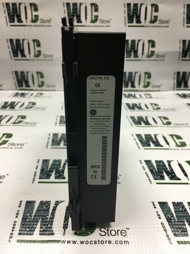 UR 6EH GENERAL ELECTRIC DIGITAL MULTILIN INPUT MODULE UR6EH SL NO ...