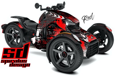 Can Am Ryker Sport Rally 600 900 Graphic Wrap Decal Kit "Blister" | eBay