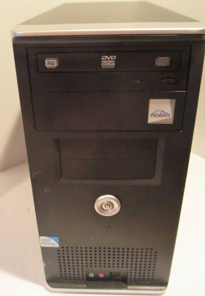 Nobilis I286M RTS Desktop PC (Intel Pentium Dual-Core 2.7GHz 4GB 250GB ...