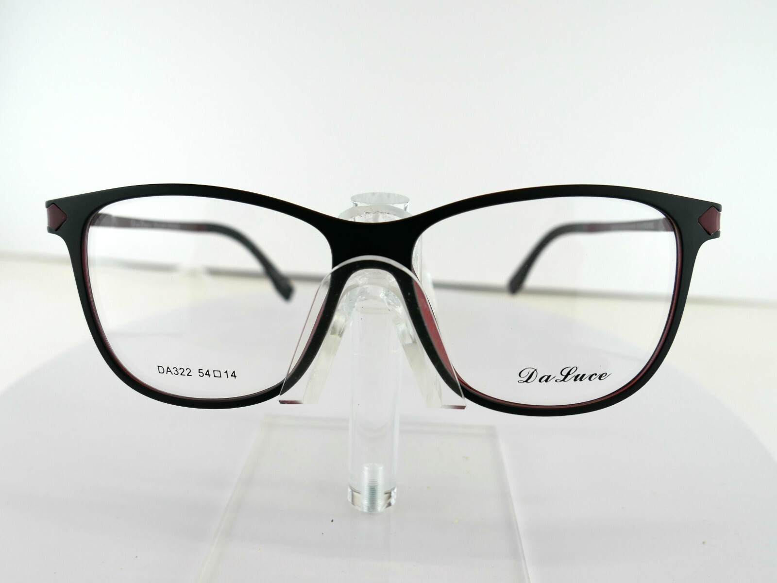 DA LUCE MAGNETIC CLIP DA 322 BLK/BUR 54/14/140 Eyeglass Frames | eBay