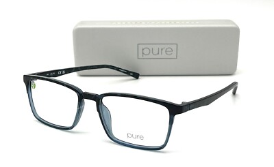 PURE P2014 460 Black with Transparent Blue / Demo Lenses 54mm ...