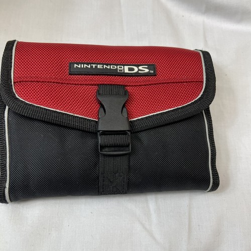 Nintendo DS Switch N Carry Case Wallet Style Black & Red Padded | eBay