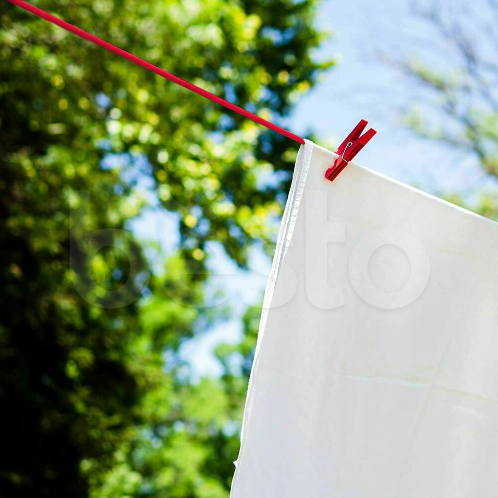 Plastic Strong Core Rope Washing Clothes Dryer Line Twine 10/15/20/25 ...