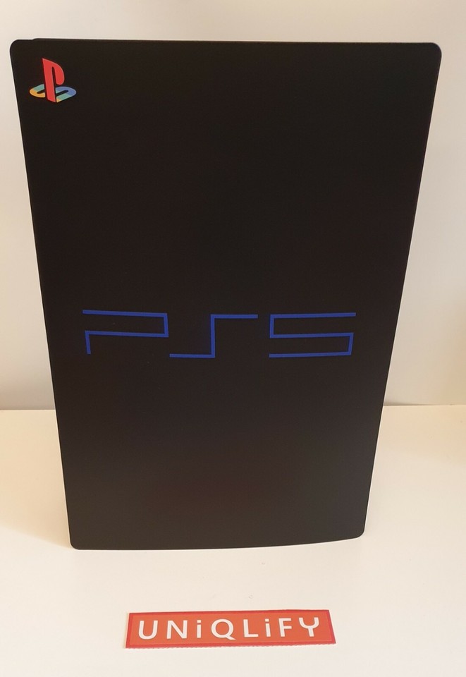 PlayStation 5 PS5 | Retro PS2 Logo Themed Face Plate Case Cover | Disc ...