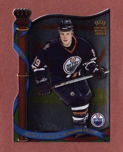 2001-02 Pacific Crown Royale #60 Mike Comrie Edmonton Oilers Hockey ...
