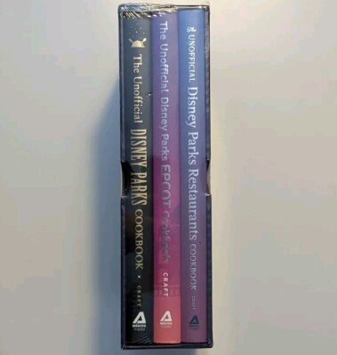The Unofficial Disney Parks Cookbooks Boxed Set - Set of 3 Books | eBay