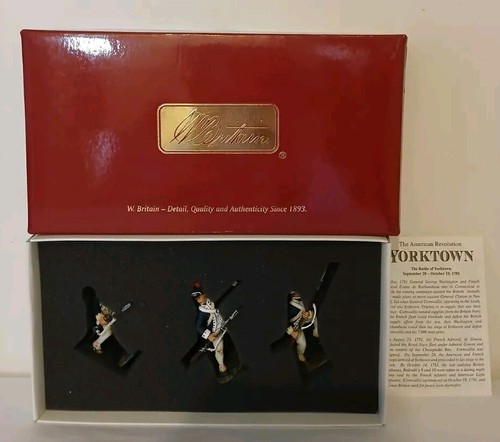 W. Britain 54mm Yorktown #17759 Redoubt #10 American NY Light Infantry ...