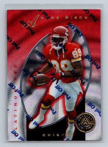1997 Pinnacle Totally Certified Andre Rison Kansas City Chiefs | eBay