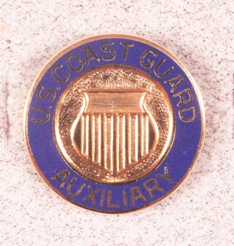 USCGA Coast Guard Auxiliary Badge - pin back, GEMSCO | eBay