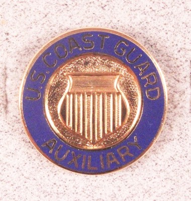 USCGA Coast Guard Auxiliary Badge - pin back, GEMSCO | eBay