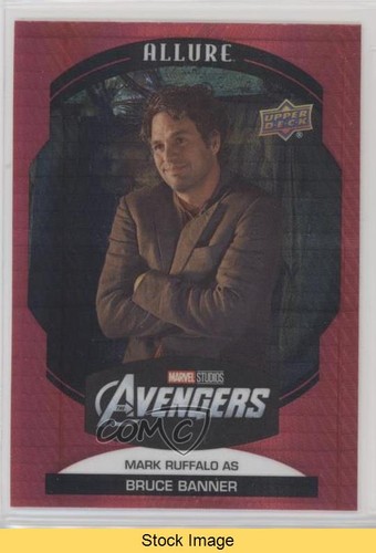 2022 Upper Deck Marvel Allure Red Prism as Hulk Mark Ruffalo #13 READ ...