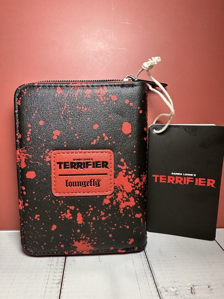 Loungefly Terrifier Art The Clown Splatter Wallet Horror (IN HAND ...