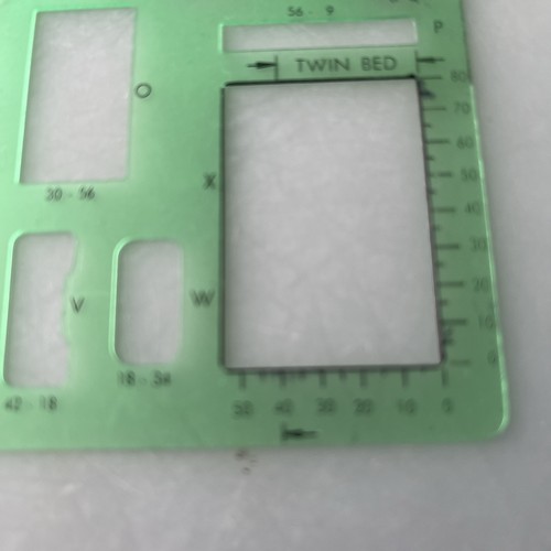 TIMELY Drafting Tool Furniture TEMPLATE No. 130 | eBay