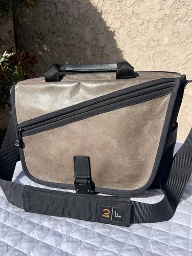 Waterfield Designs SF Cargo Laptop Bag Brown Leather & Ballistic Nylon ...