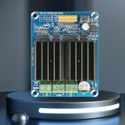 Dual Channel Motor Driver Module Bread Board Controller H Bridge 30A ...