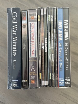 NEW DVD LOT Military History Factory Sealed Documentaries OOP Box Sets ...