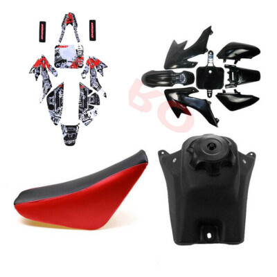Plastics Fender Kit Sticker Seat Tank for Thumpstar 110cc 125cc CRF50 ...