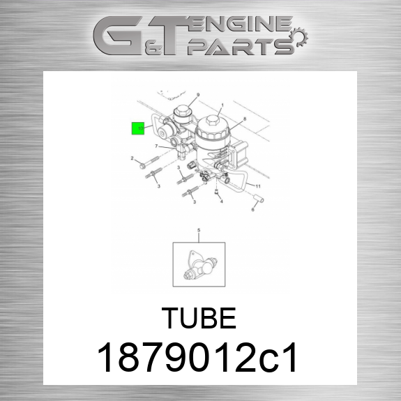 1879012C1 TUBE fits INTERNATIONAL TRUCK (New OEM) | eBay