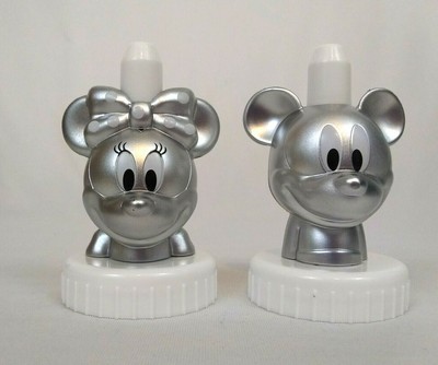 Lot of 2 - Good 2 Grow Topper Disney Mickey Mouse & Minnie Mouse Silver ...