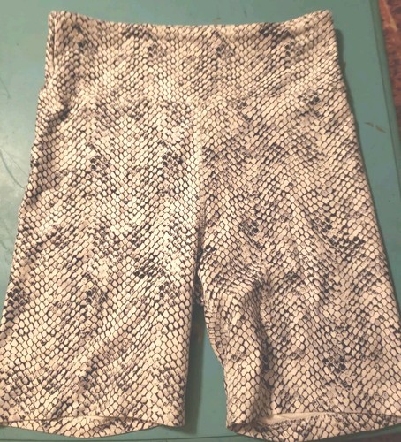 Balance Collection High Waist Bike Shorts Snake Print Size Medium | eBay