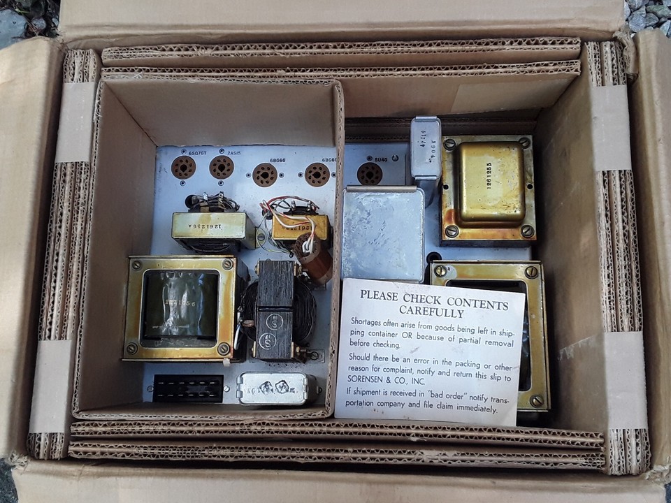 Millatary Radio Equipment Power Supply In Original Box | eBay
