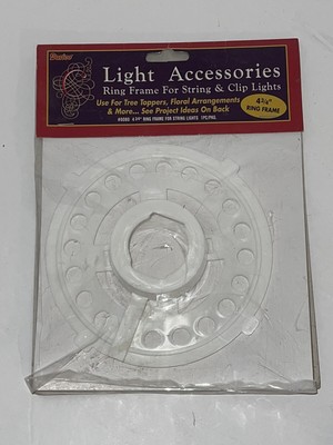Vintage Darice light ring frame for string and clip lights 4 3/4” | eBay