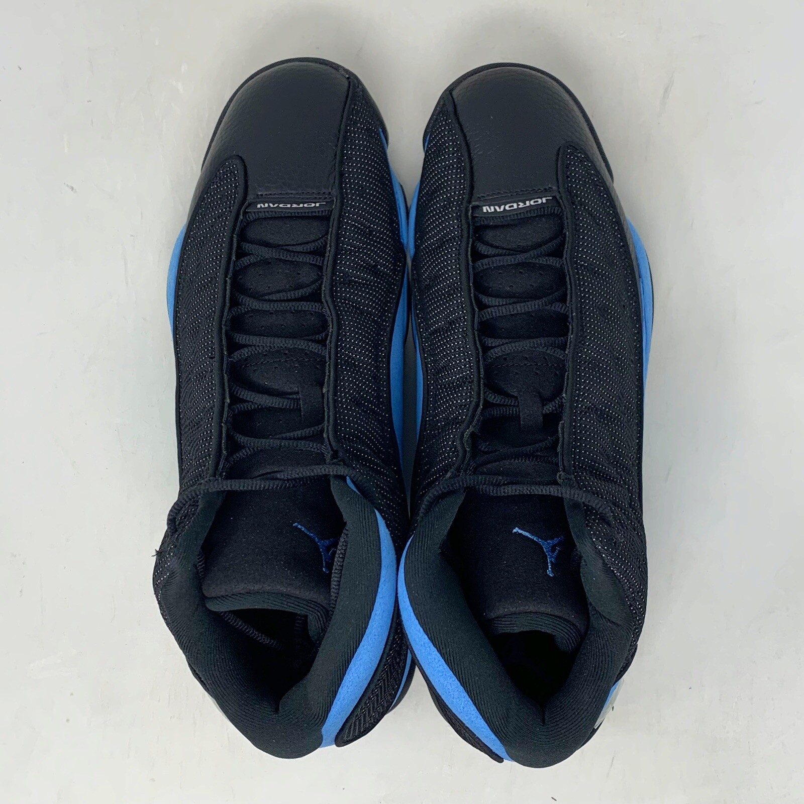 Size 15 - Jordan 13 Retro Mid Black University Blue for sale online | eBay