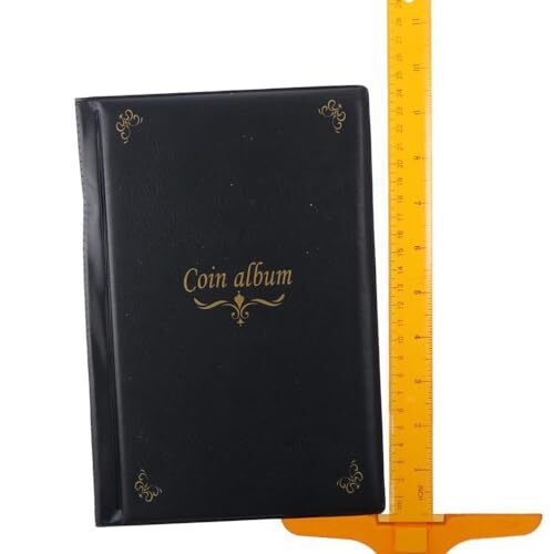 150 Grid Transparent PVC Coin Collection Book, Coin Collection Holder ...