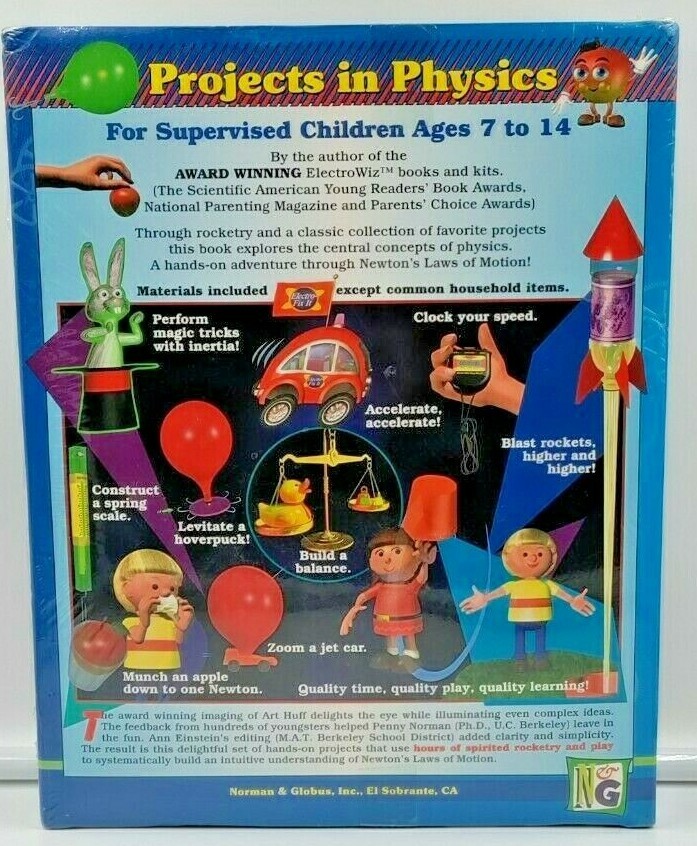 Newtons Wizard by Norman, Penny, Ph.D. PROJECTS IN PHYSICS KIT Magic w ...