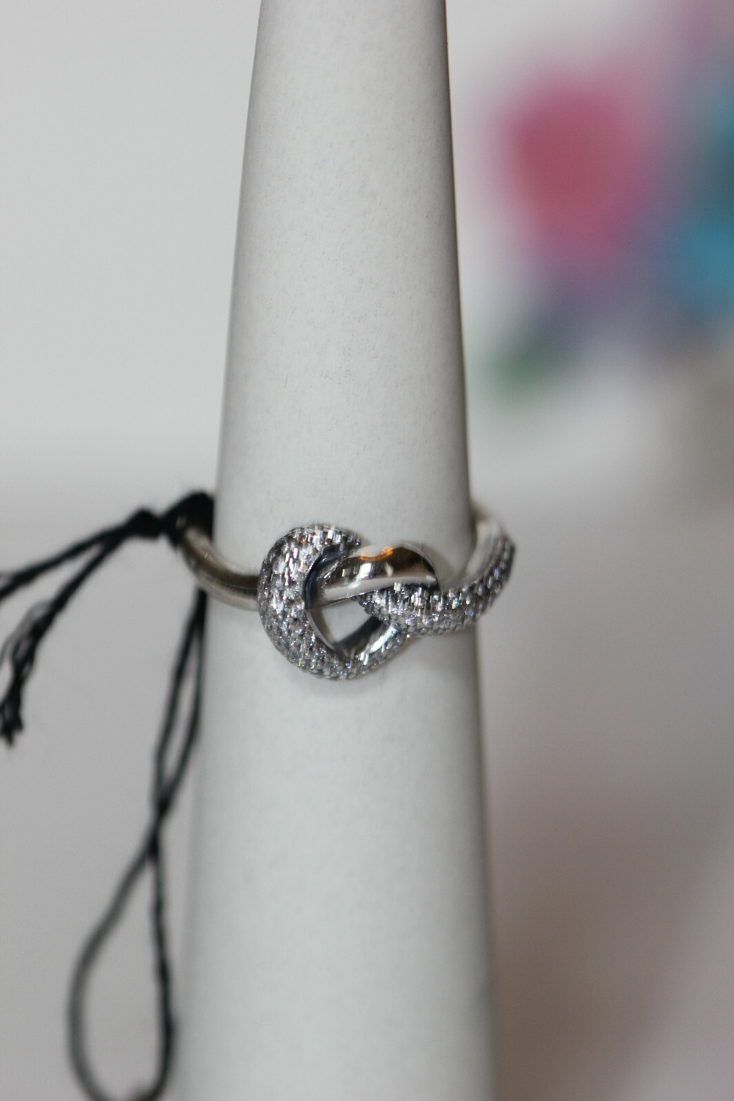 NIB PANDORA 2019 KNOTTED HEART RING 198086cz *CHOOSE SIZE* POUCH BAGTAG ...