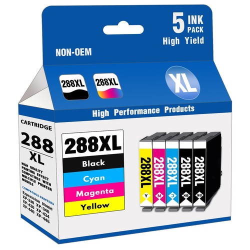 288XL Ink Cartridge Combo for Epson XP-440 XP-434 XP-446 XP-430 ...