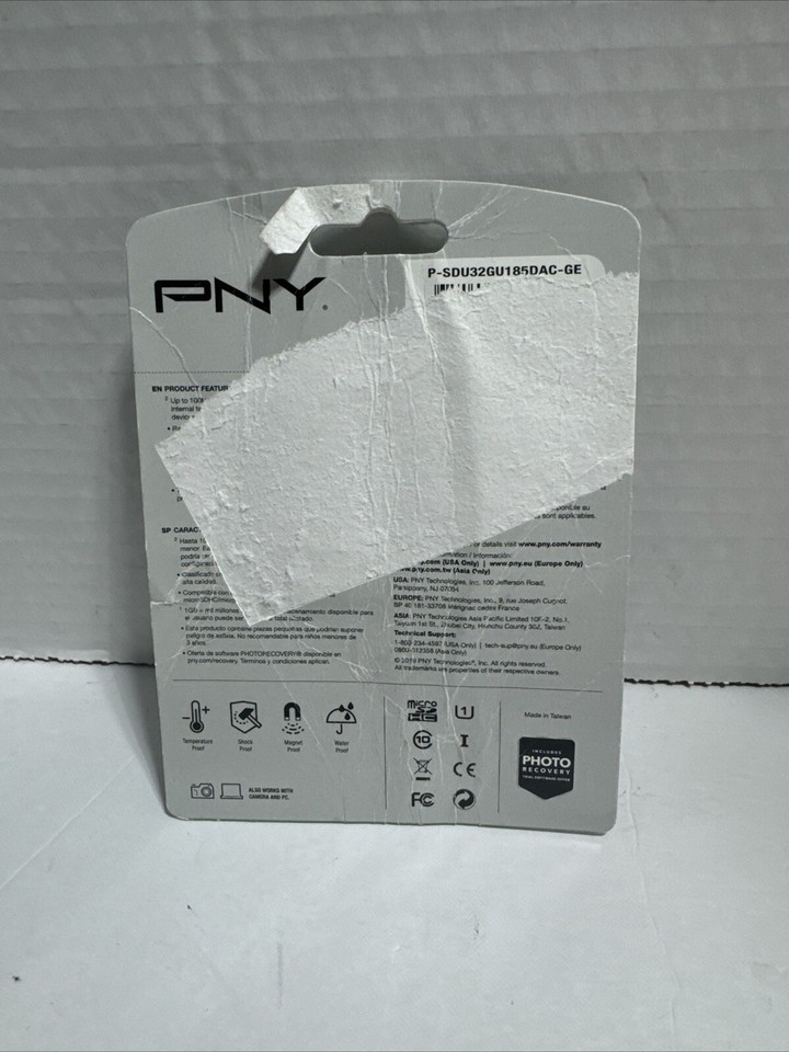 PNY 32GB Elite UHS-I microSDHC Memory Card with Adapter 3 Pack New | eBay