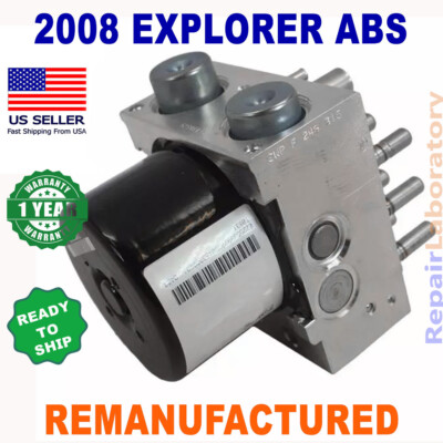 ReBuilt 8L24-2C346-AA 2008 Ford Explorer ABS Hydraulic Control unit ...