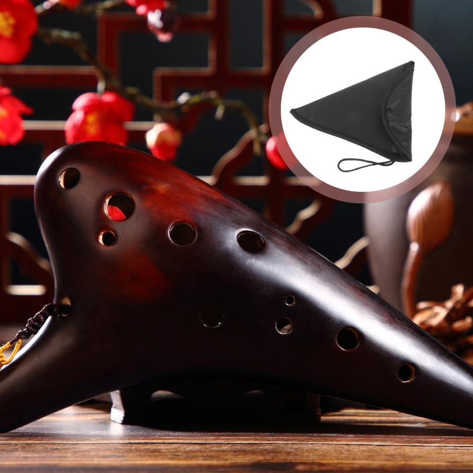 3 Pcs Small Ocarina Triangle Bag Reusable Storage Bags Non Woven ...