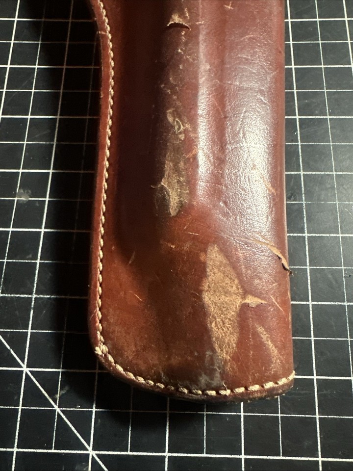 Bianchi #111 Cyclone Leather Holster - 6-1/2”Revolver - OWB VTG | eBay