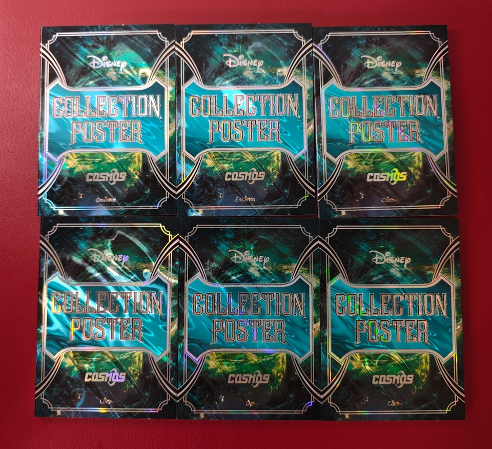 2025 Kakawow Cosmos Disney Collection Poster Booklet Onward Luca Lot 6 | eBay