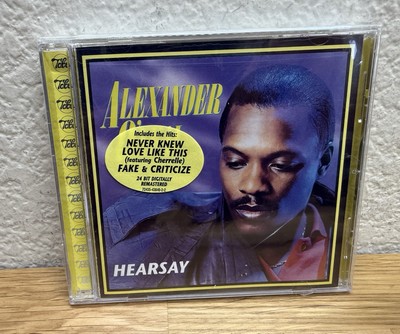 Hearsay - O'Neal, Alexander CD IULN The Cheap Factory Sealed ...