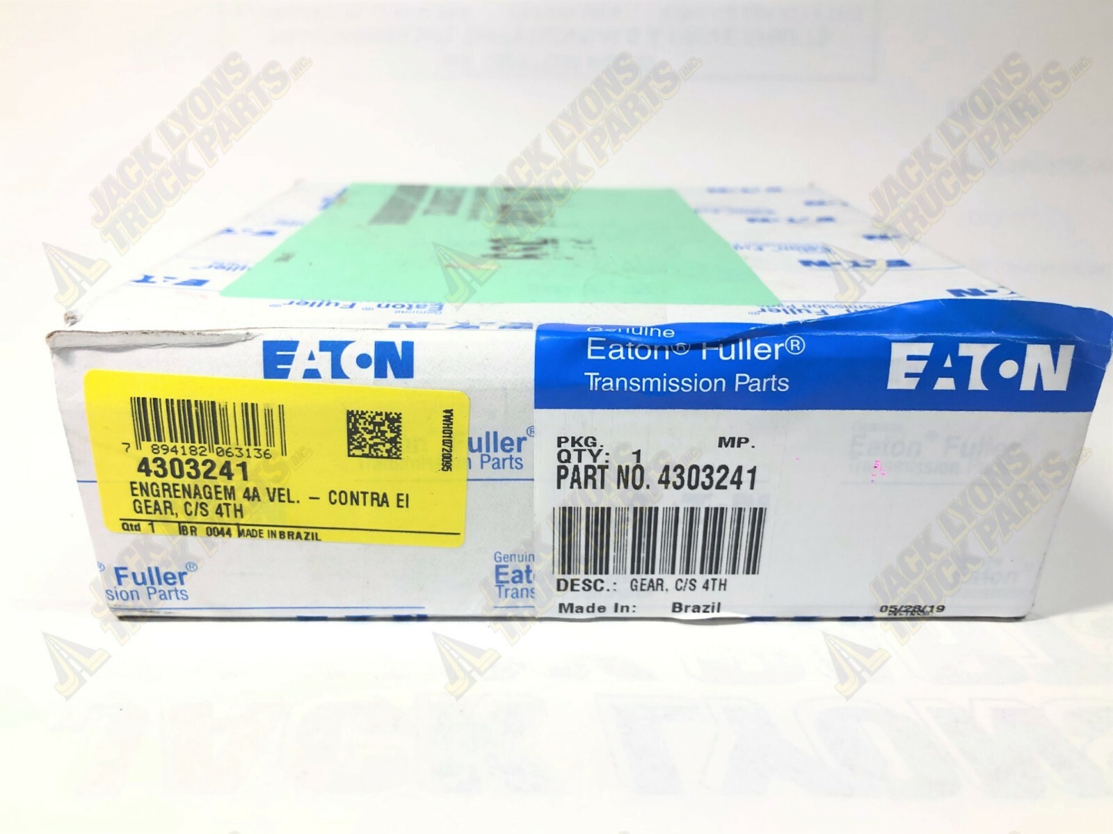 4303241 New Eaton Fuller Counter Shaft Gear 4th - OEM FS5306A, FS6306A ...