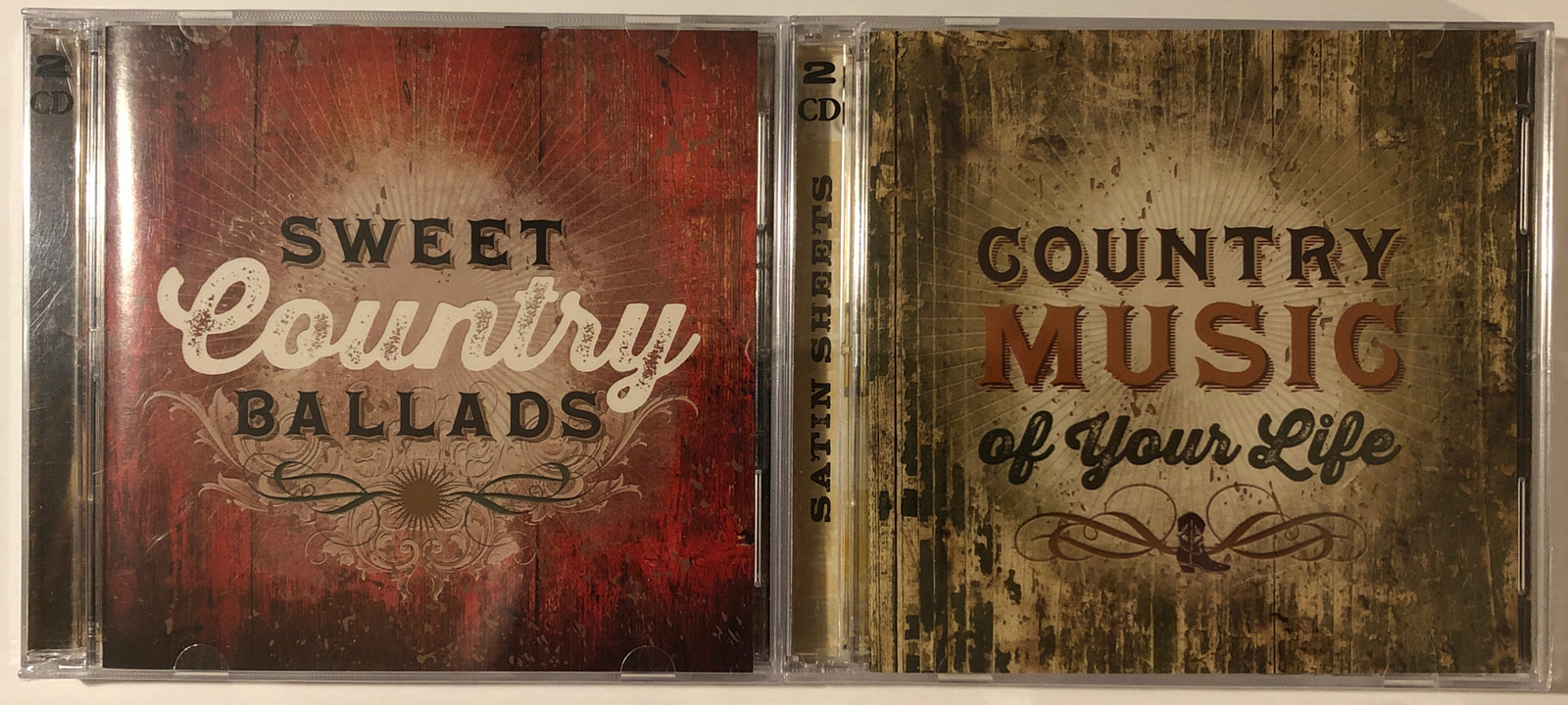 NEW SWEET COUNTRY BALLADS & Satin Sheets Music Of Your Life CD Set Time ...