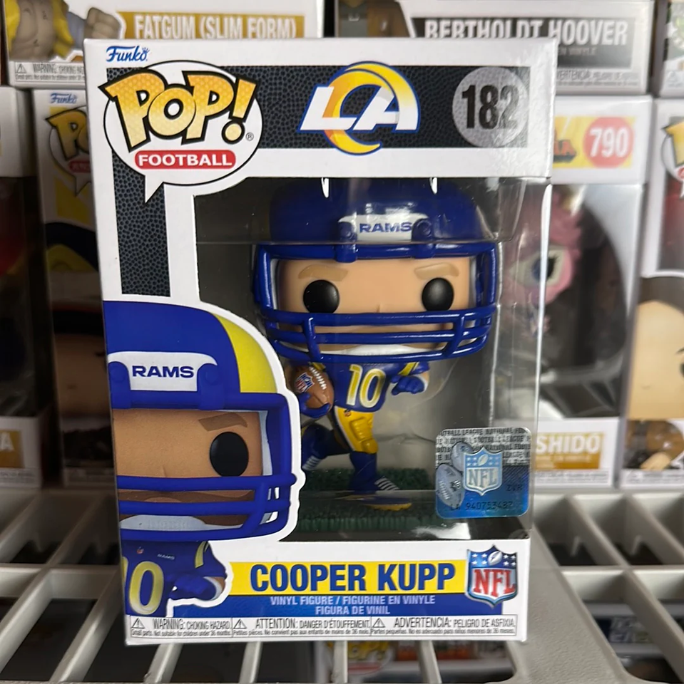 Funko POP! NFL Football Rams Cooper Kupp Figure #182 889698722445| eBay