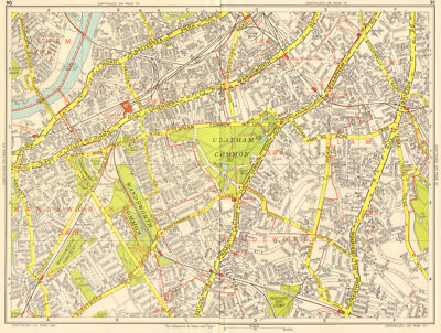 CLAPHAM BATTERSEA Brixton Stockwell Wandsworth Balham. GEOGRAPHERS' A-Z ...