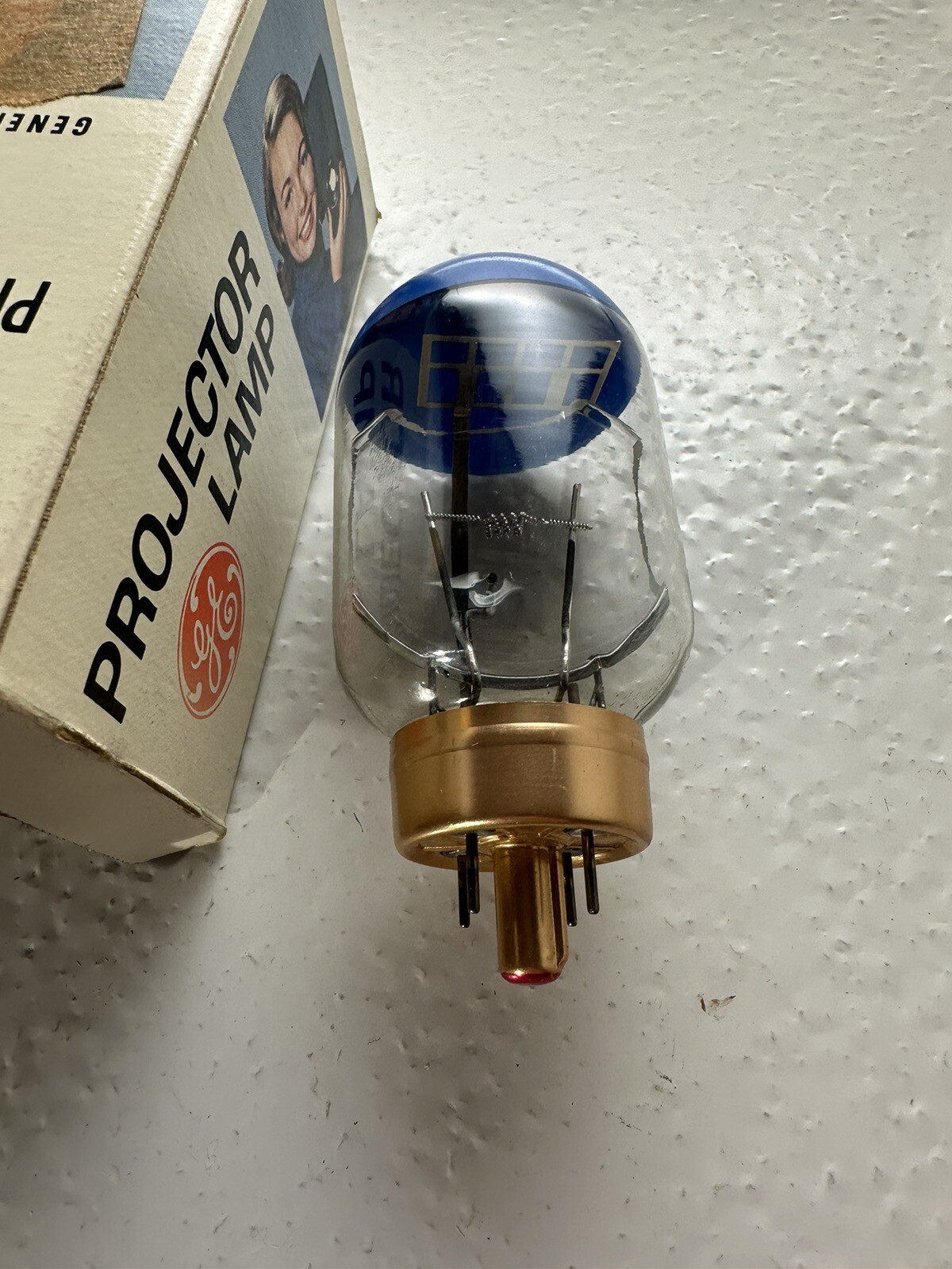 DJP projector lamp projection light bulb 21.5v 250 watt, G.E. brand | eBay