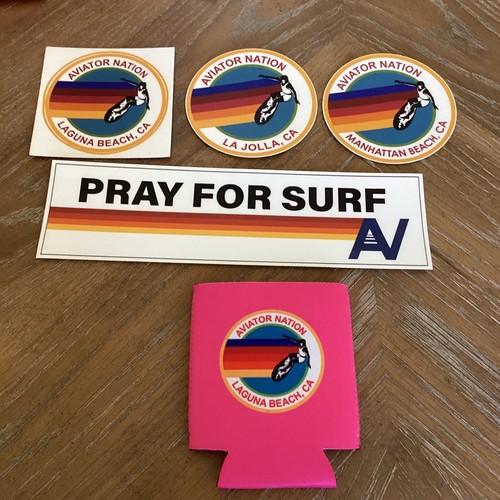 Aviator Nation La Jolla Laguna Manhattan Beach Stickers And Cool Cup ...