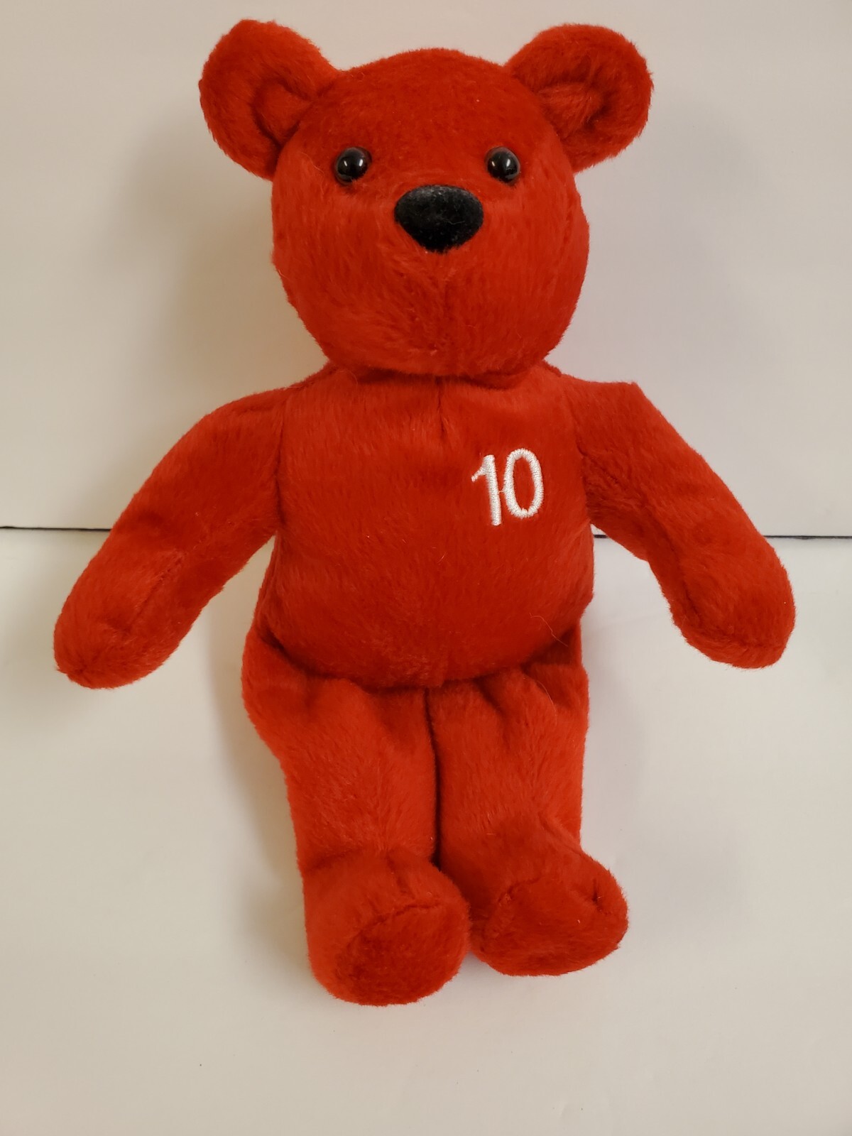 Red Nutrisystem 10 lbs Weight Loss Goal Workout Bear Plush | eBay