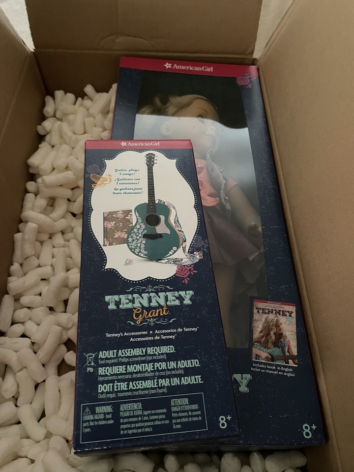 AMERICAN GIRL DOLL TENNEY GRANT NEW IN BOX/NEVER REMOVED (RETIRED) WITH ...