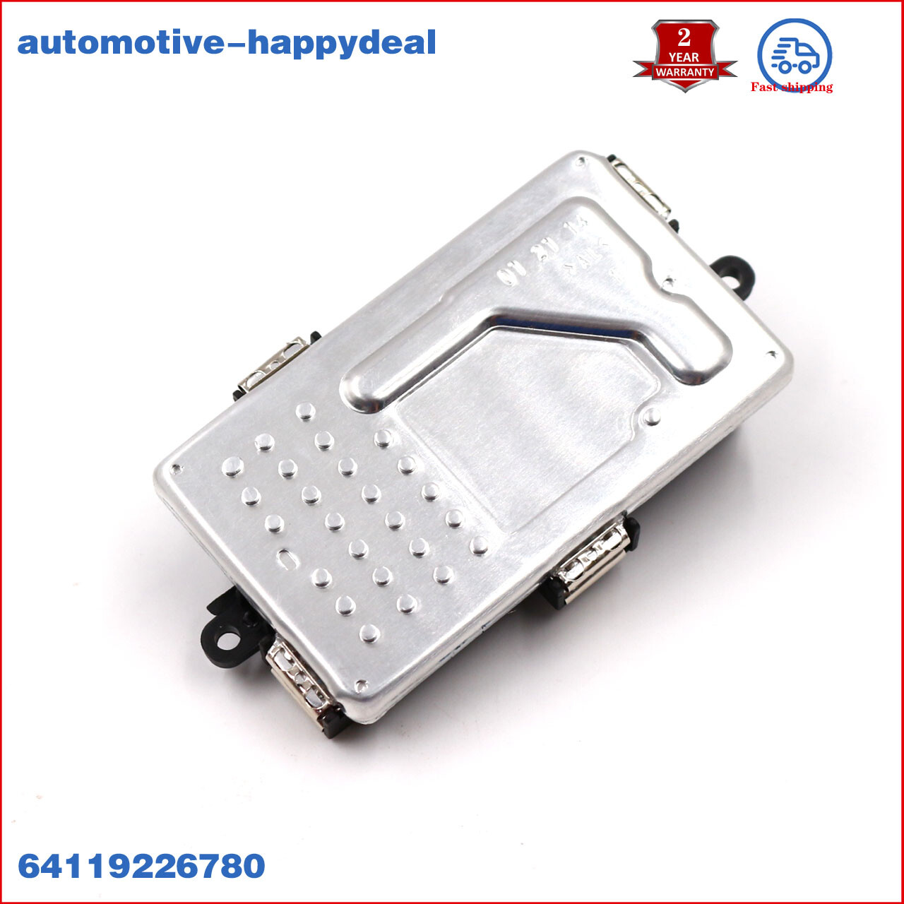 64119226780 Heater Blower Motor Regulator Resistor Fit For 2011-2017 ...